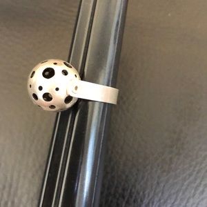 Jewelry | Sterling Silver Kinetic Orb Ring Sz 75 | Poshmark